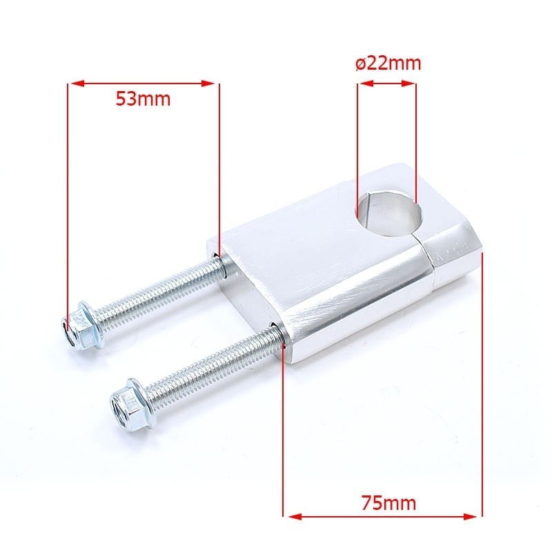 Handlebar Riser Clamps - ø22mm